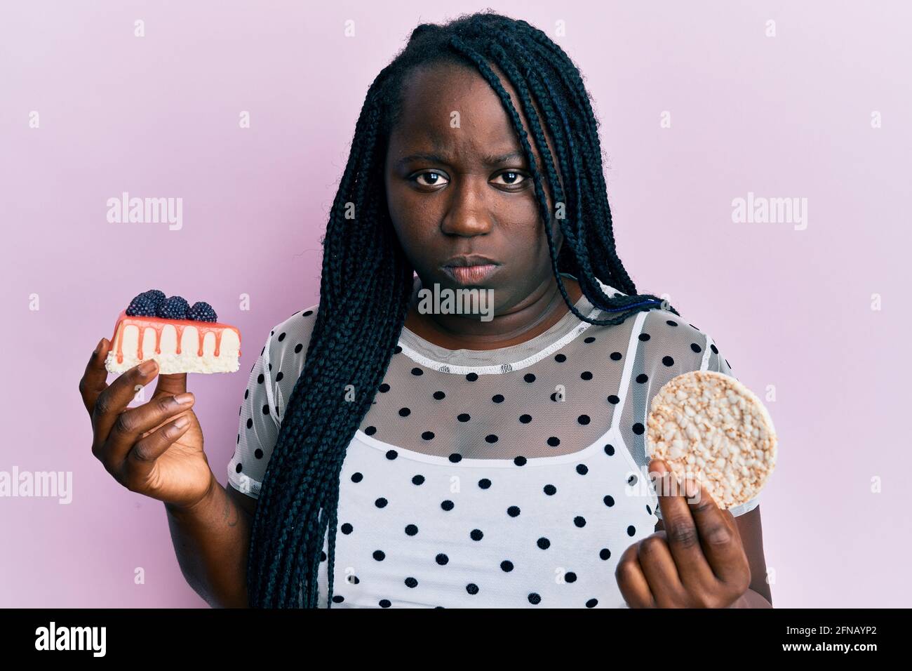 Woman frown cake hi-res stock photography and images - Alamy
