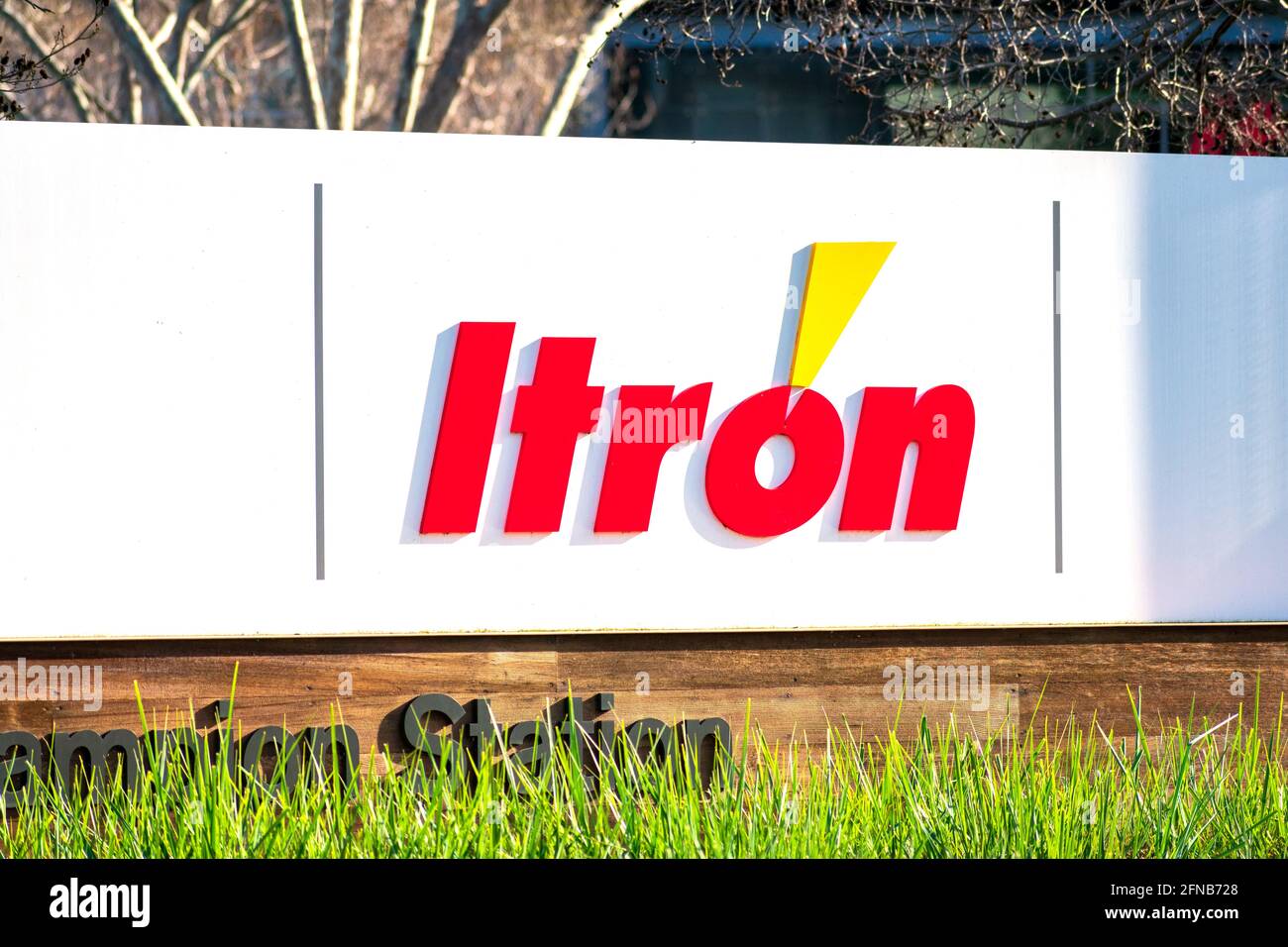 Itron logo hi-res stock photography and images - Alamy