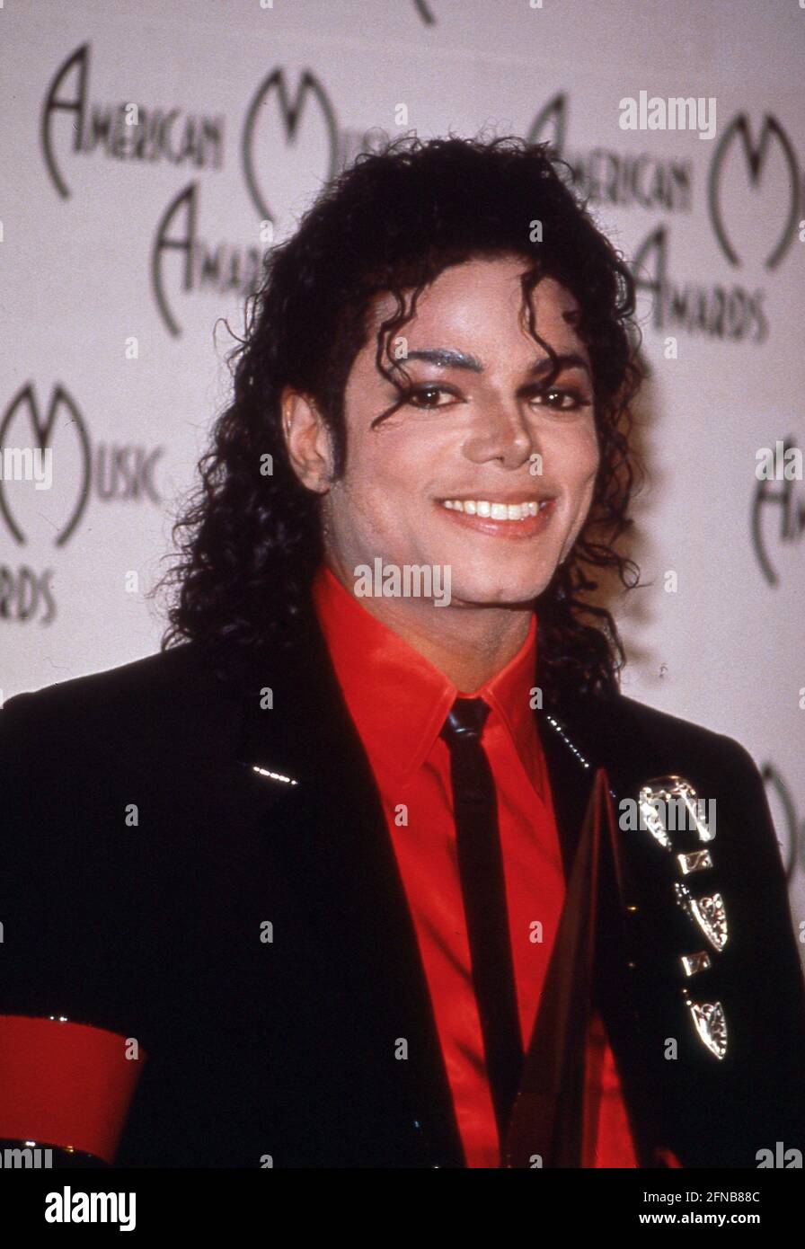 Michael Jackson at The 16th Annual American Music Awards were held on ...