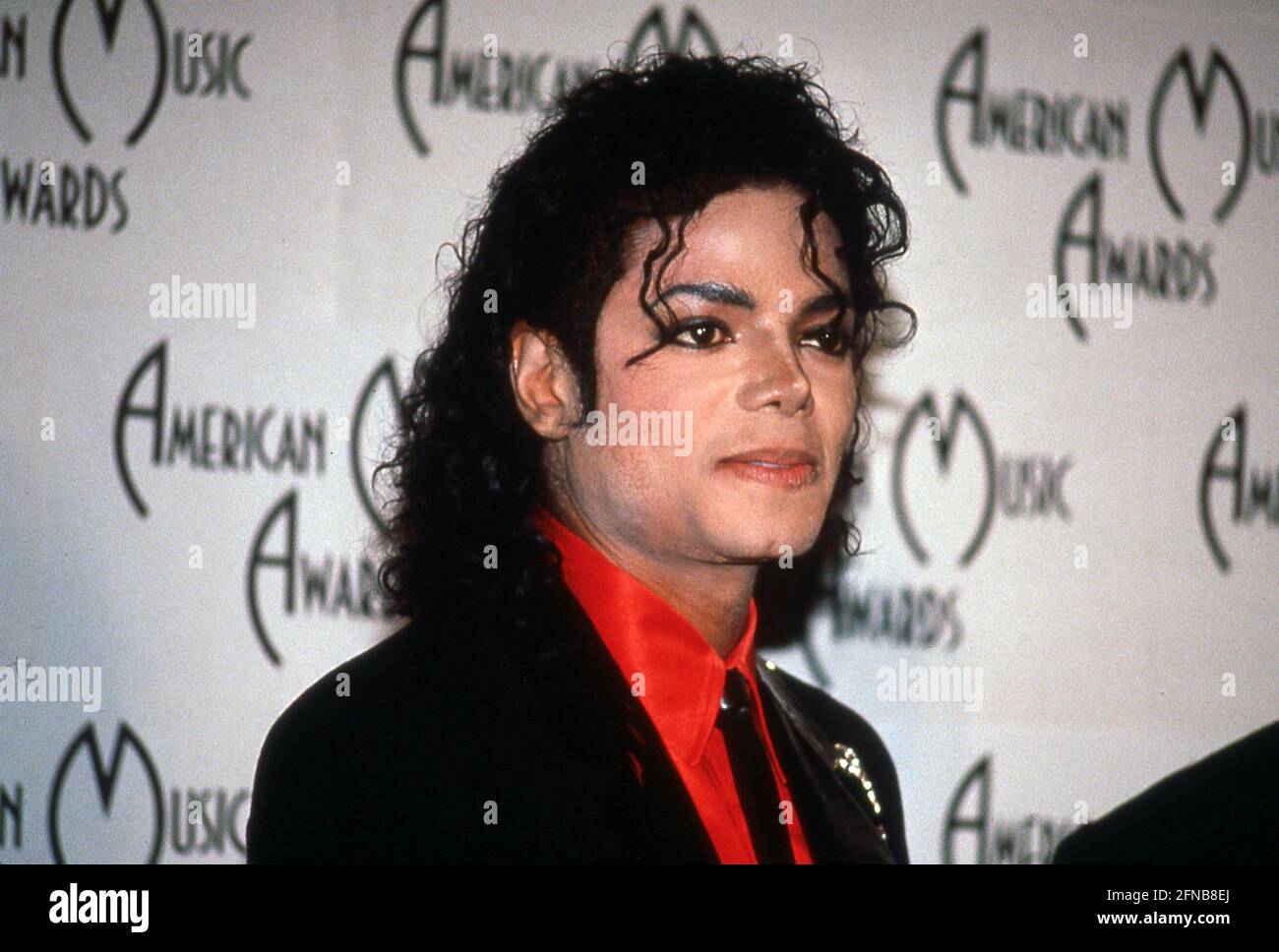 Michael Jackson at The 16th Annual American Music Awards were held on ...