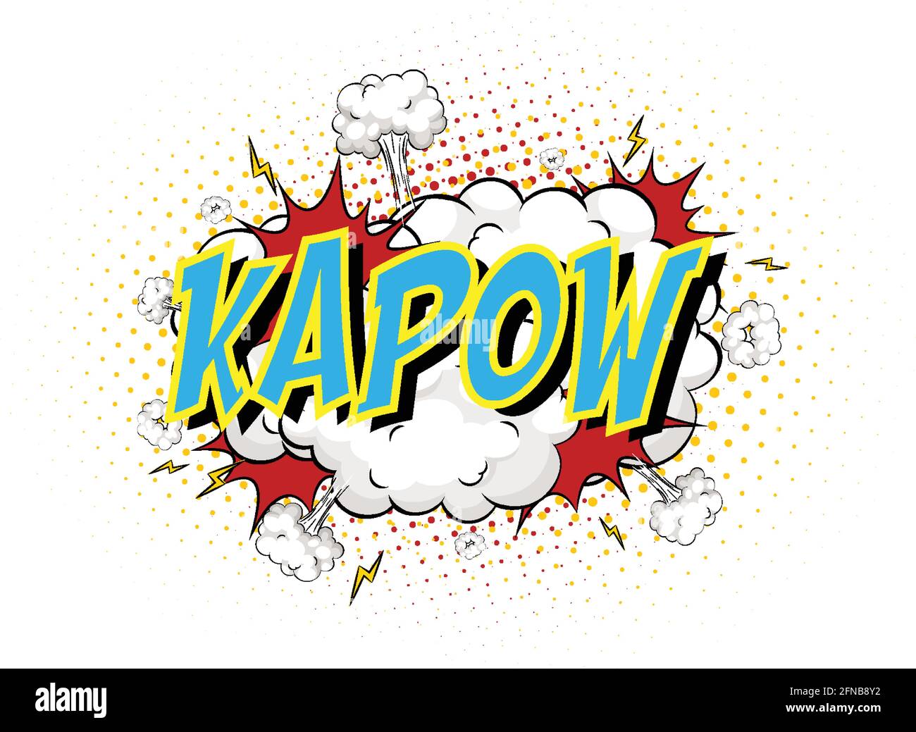 Kapow comic Cut Out Stock Images & Pictures - Alamy