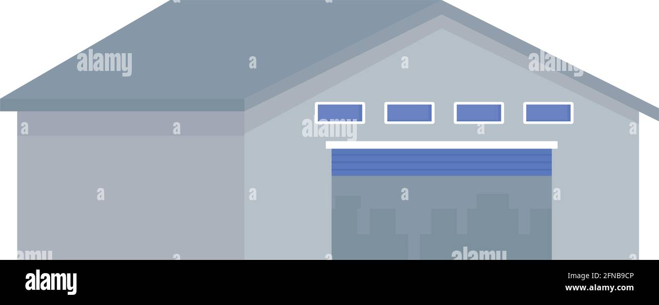 warehouse logistic building Stock Vector Image & Art - Alamy