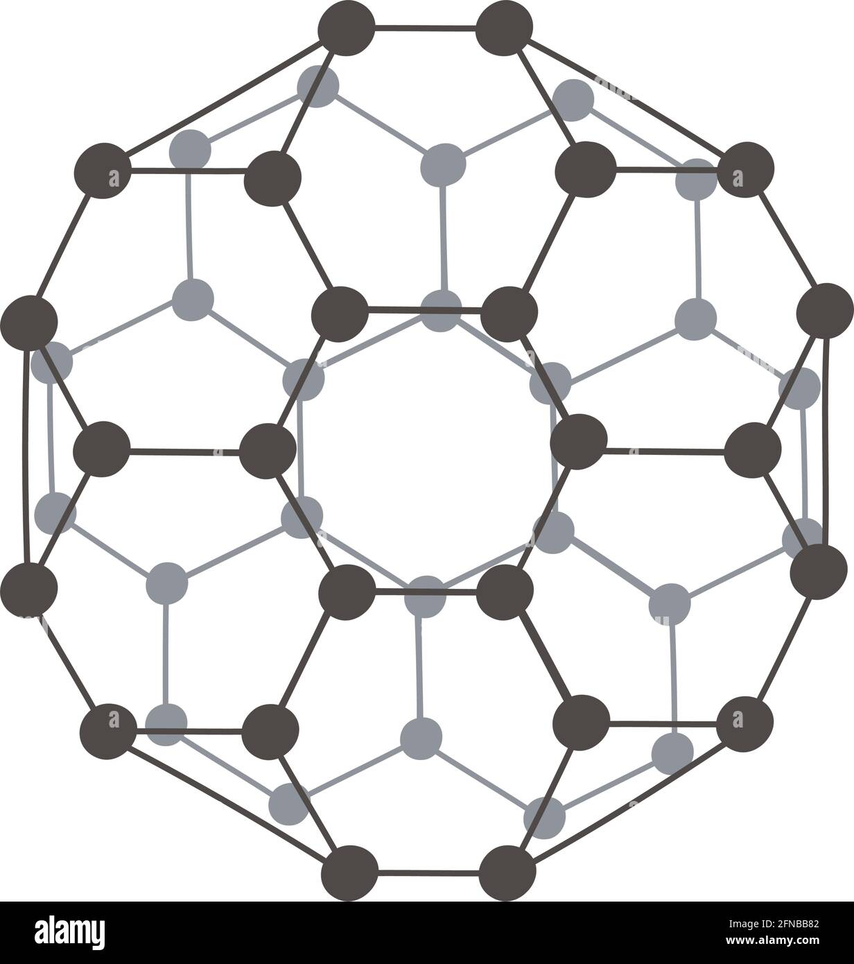 science molecule model Stock Vector Image & Art - Alamy