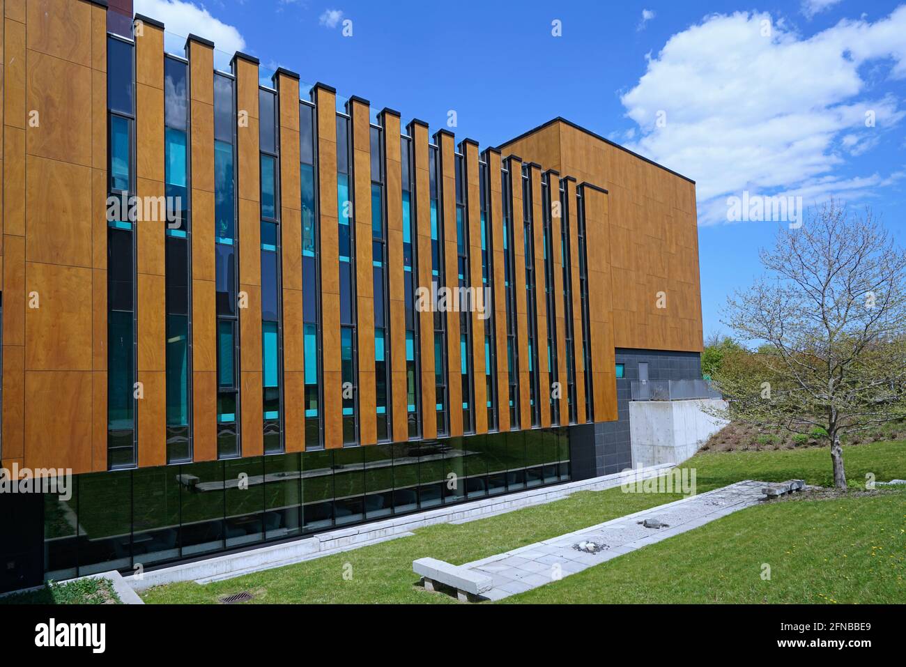 Ontario, Canada - May 14, 2021: Modern architecture at the suburban ...