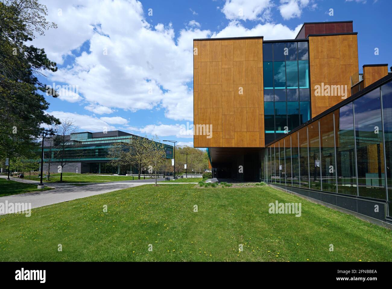 Ontario, Canada - May 14, 2021: Modern architecture at the suburban ...