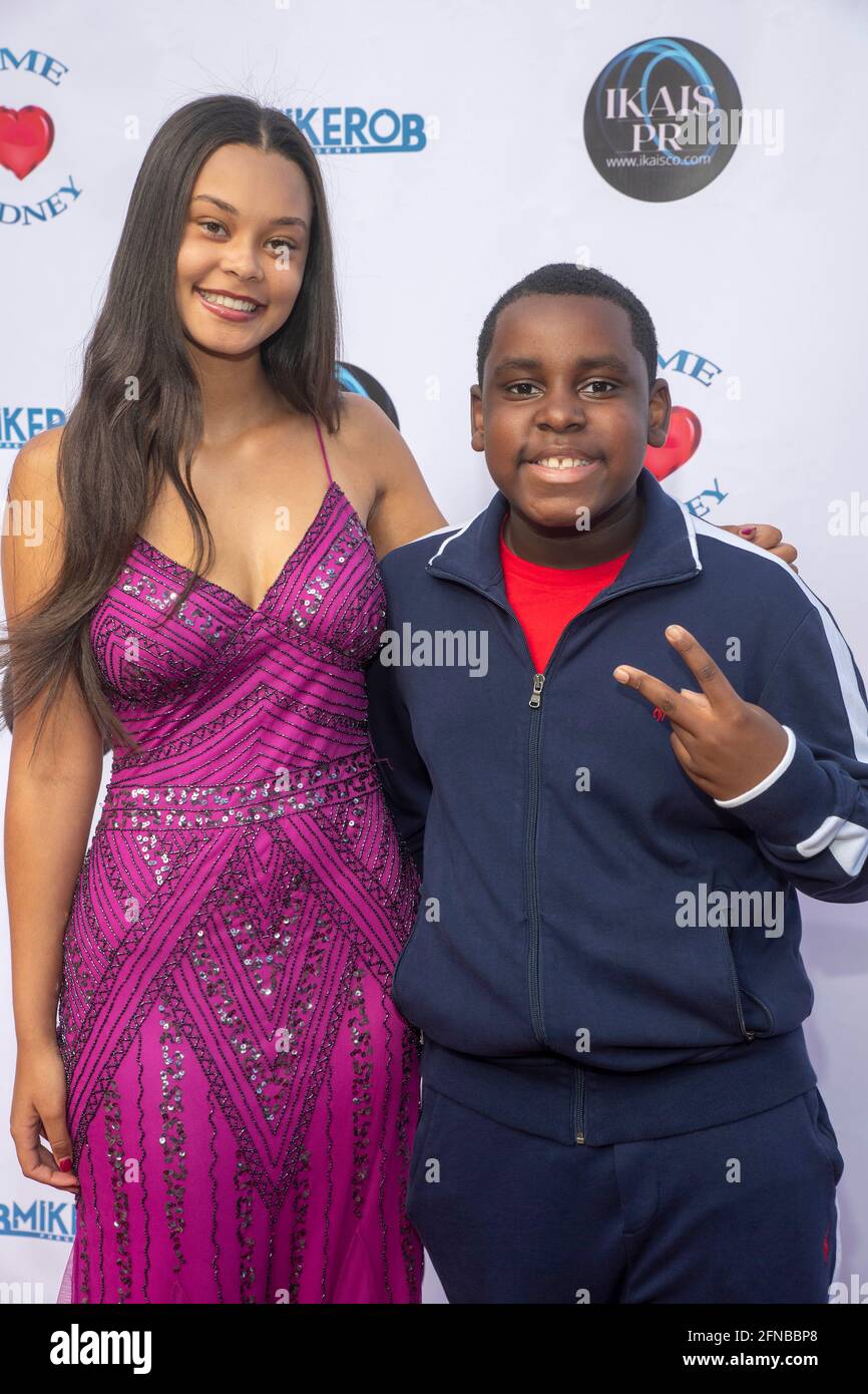 Los Angeles, USA. 15th May, 2021. Sydney Avant, Brandon James Roy ...