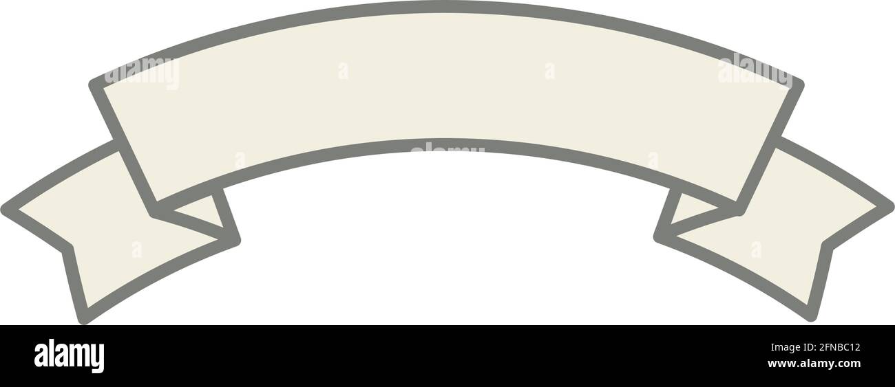 ribbon banner template Stock Vector Image & Art - Alamy