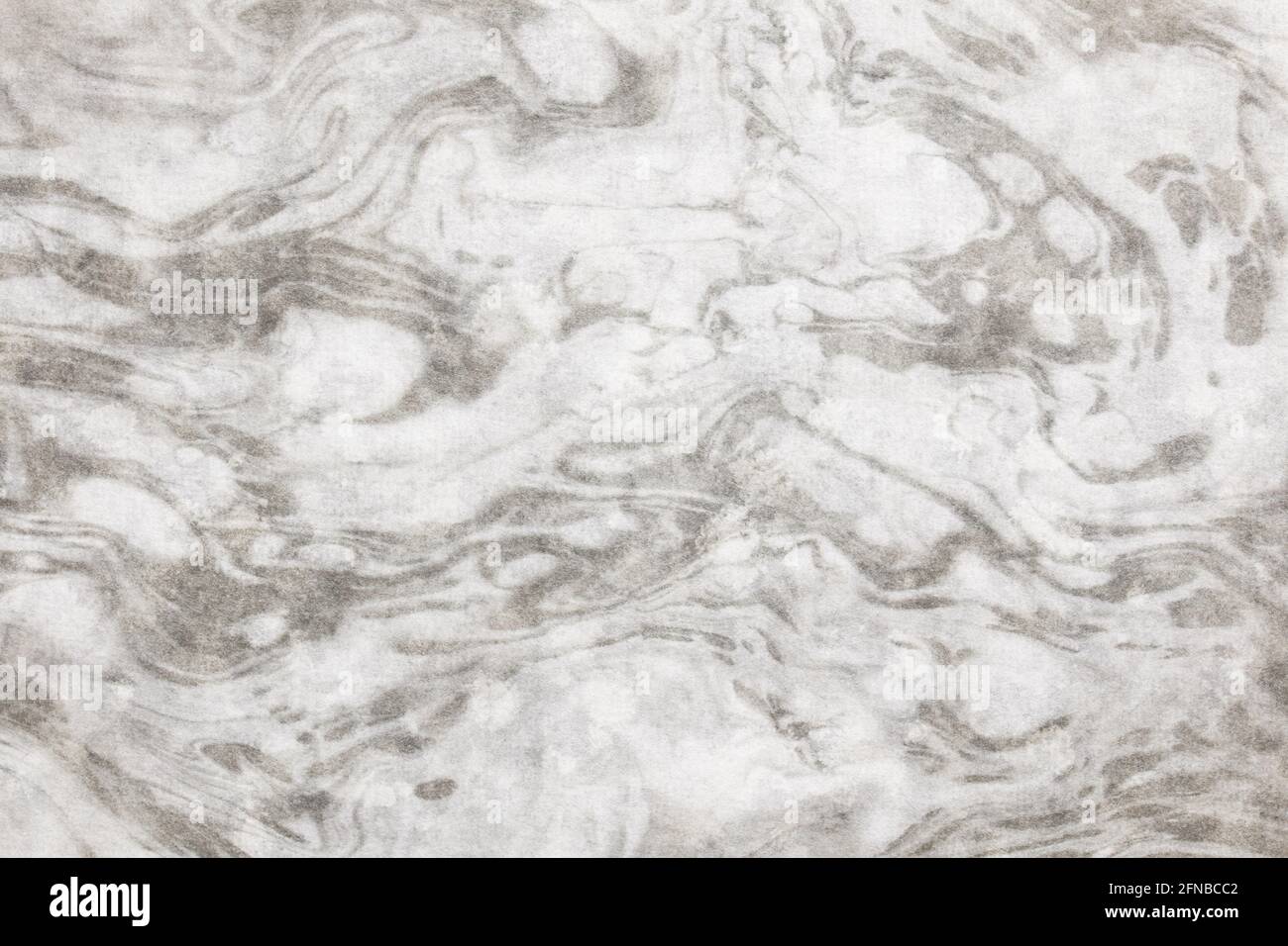 Japanese white marbled paper texture background, natural ink mixing ...