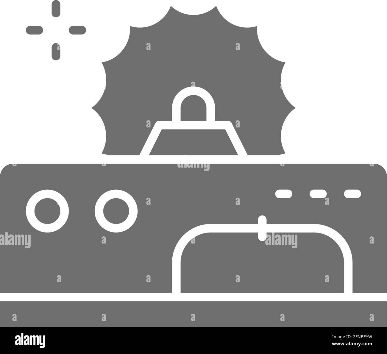 Cutting table machine Stock Vector Images - Alamy