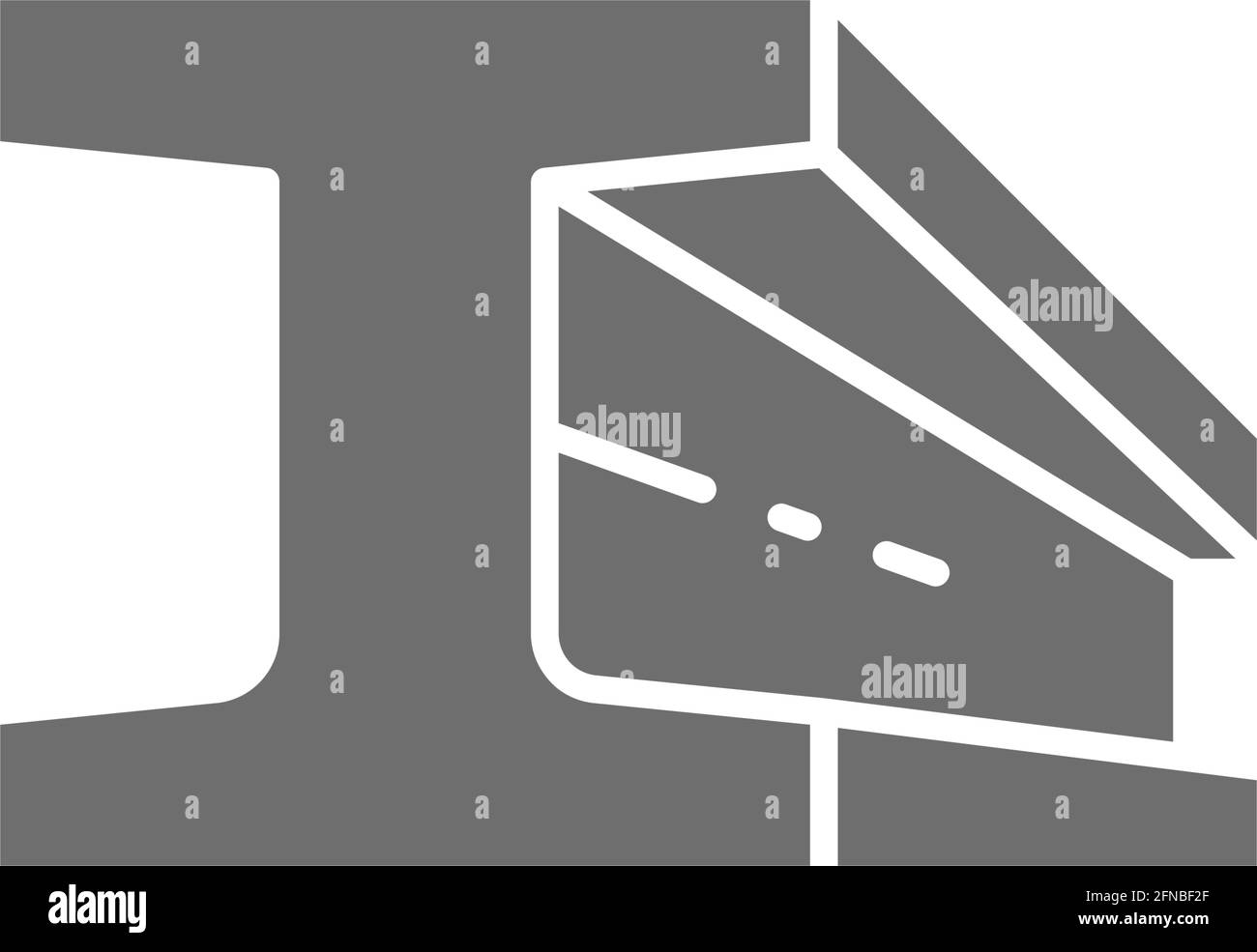 Steel girder icon Stock Vector Images - Alamy