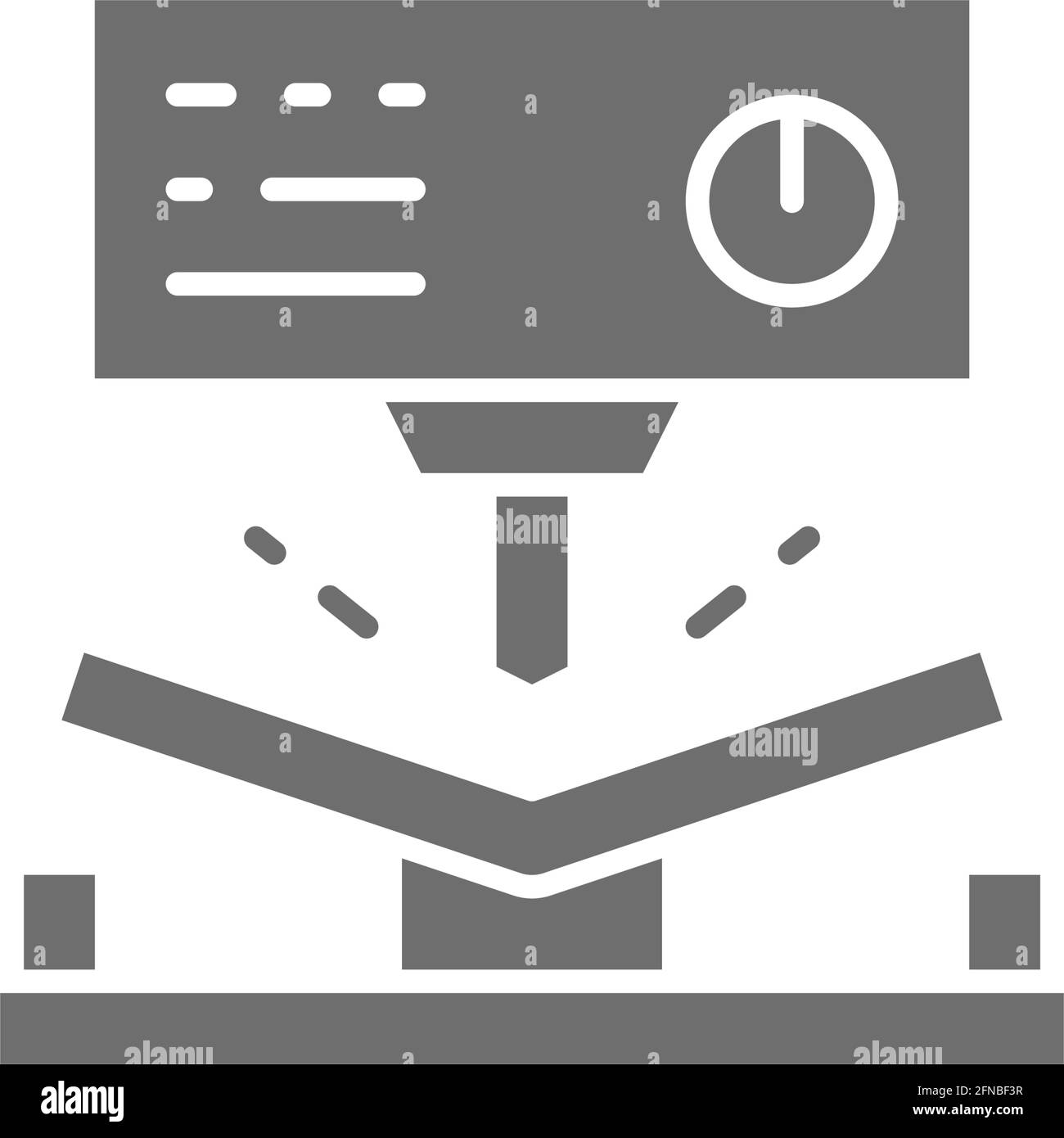 Bending process Stock Vector Images - Alamy
