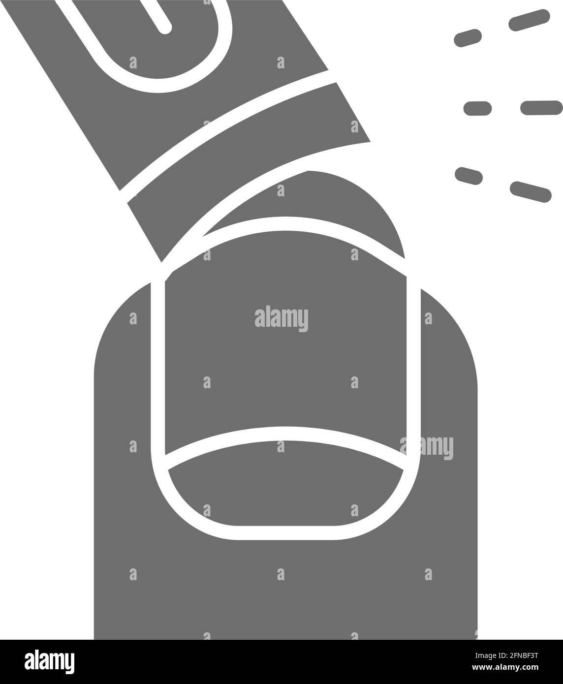 Fingernail extension Stock Vector Images - Alamy