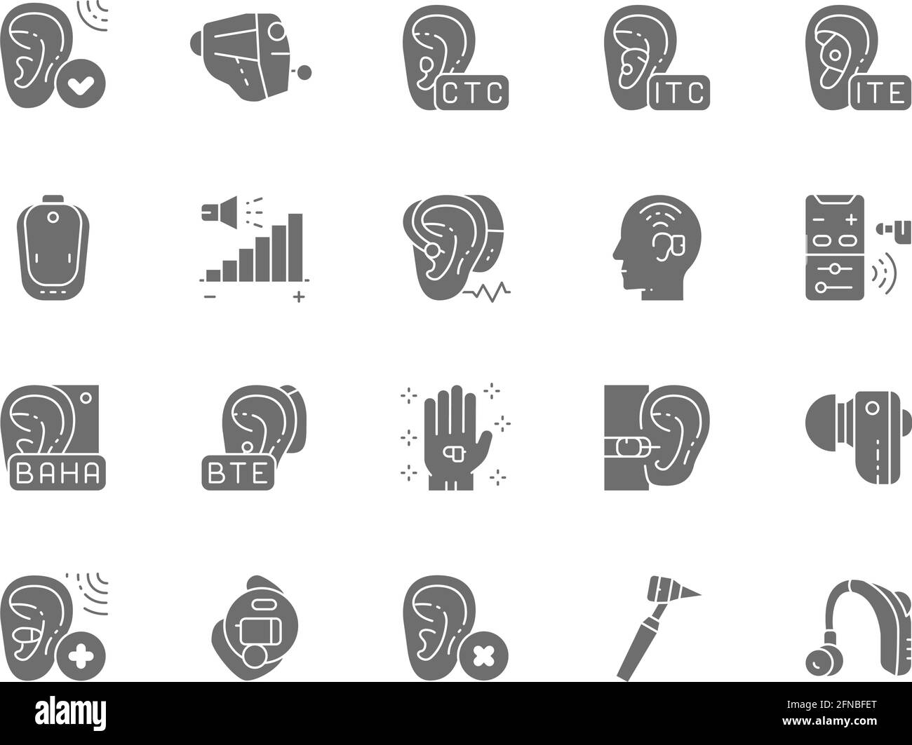 Ear canal hearing aid hi-res stock photography and images - Alamy
