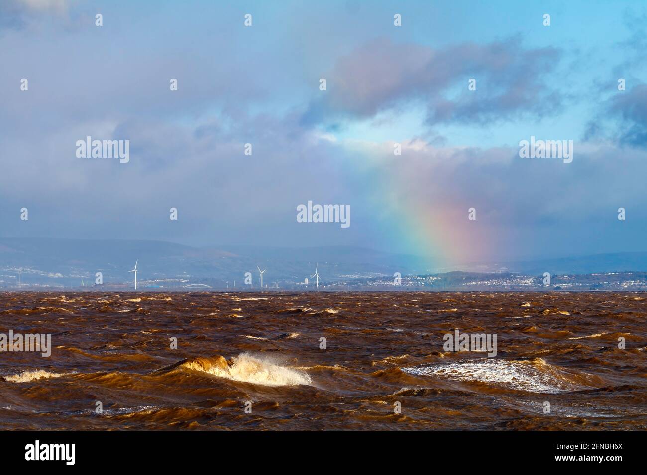 Freezing cold and rather windy Stock Photo - Alamy