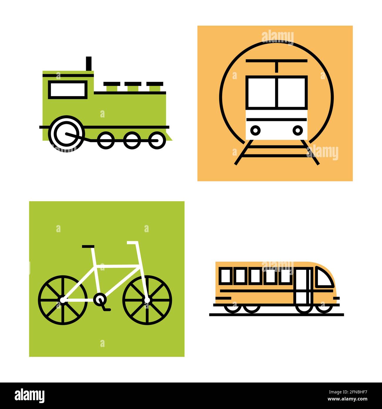 transport cartoon linear Stock Vector Image & Art - Alamy