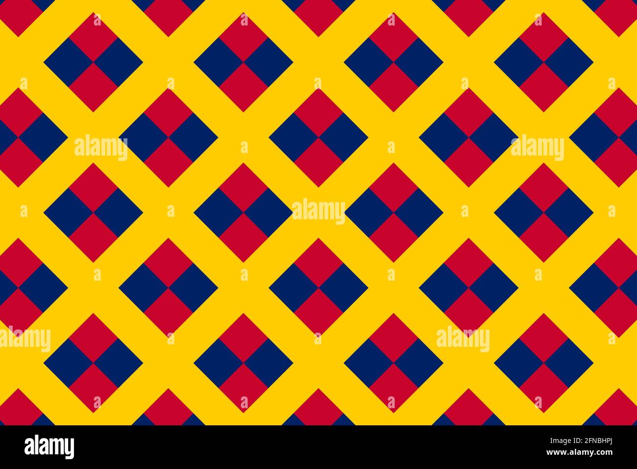 Simple geometric pattern in the colors of the national flag of Chad ...