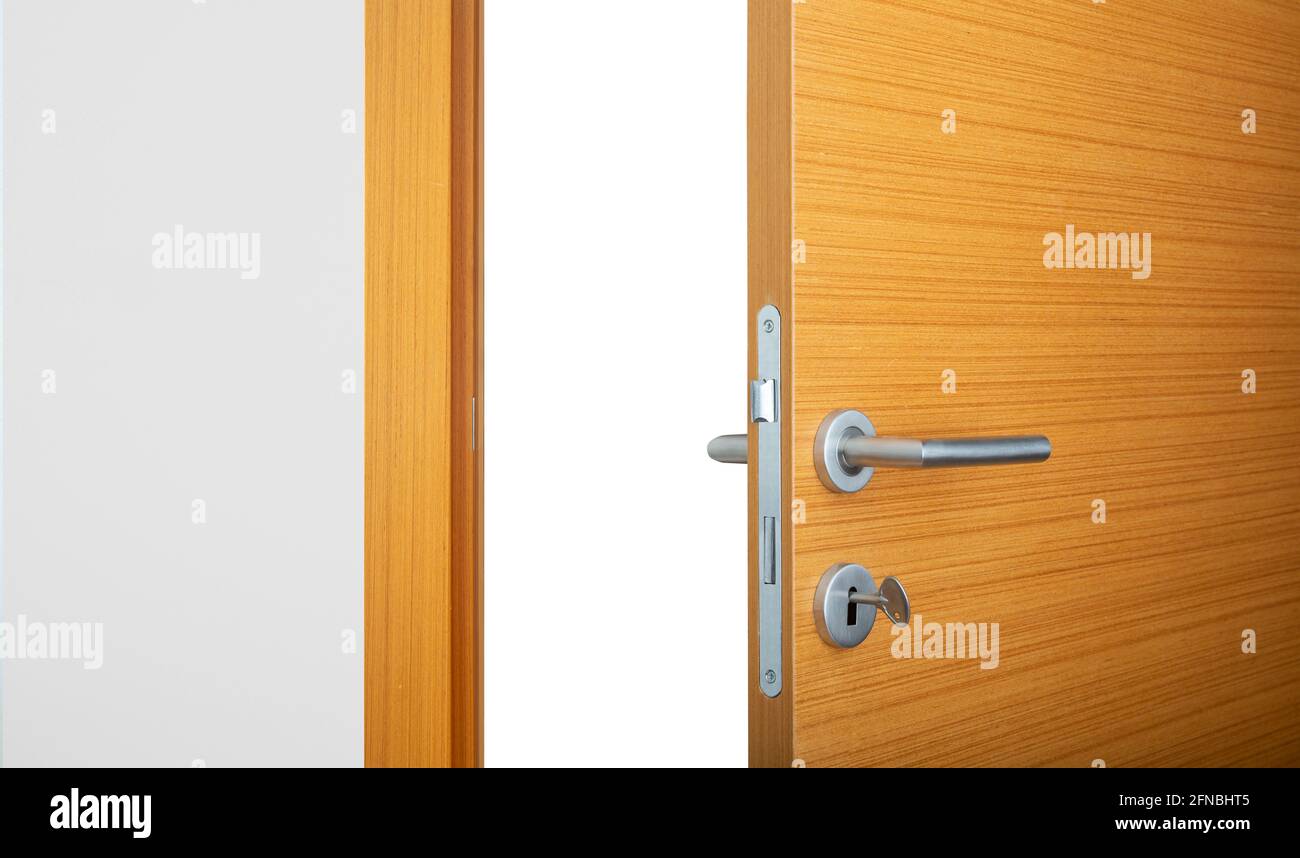 Man at fron door hi-res stock photography and images - Alamy