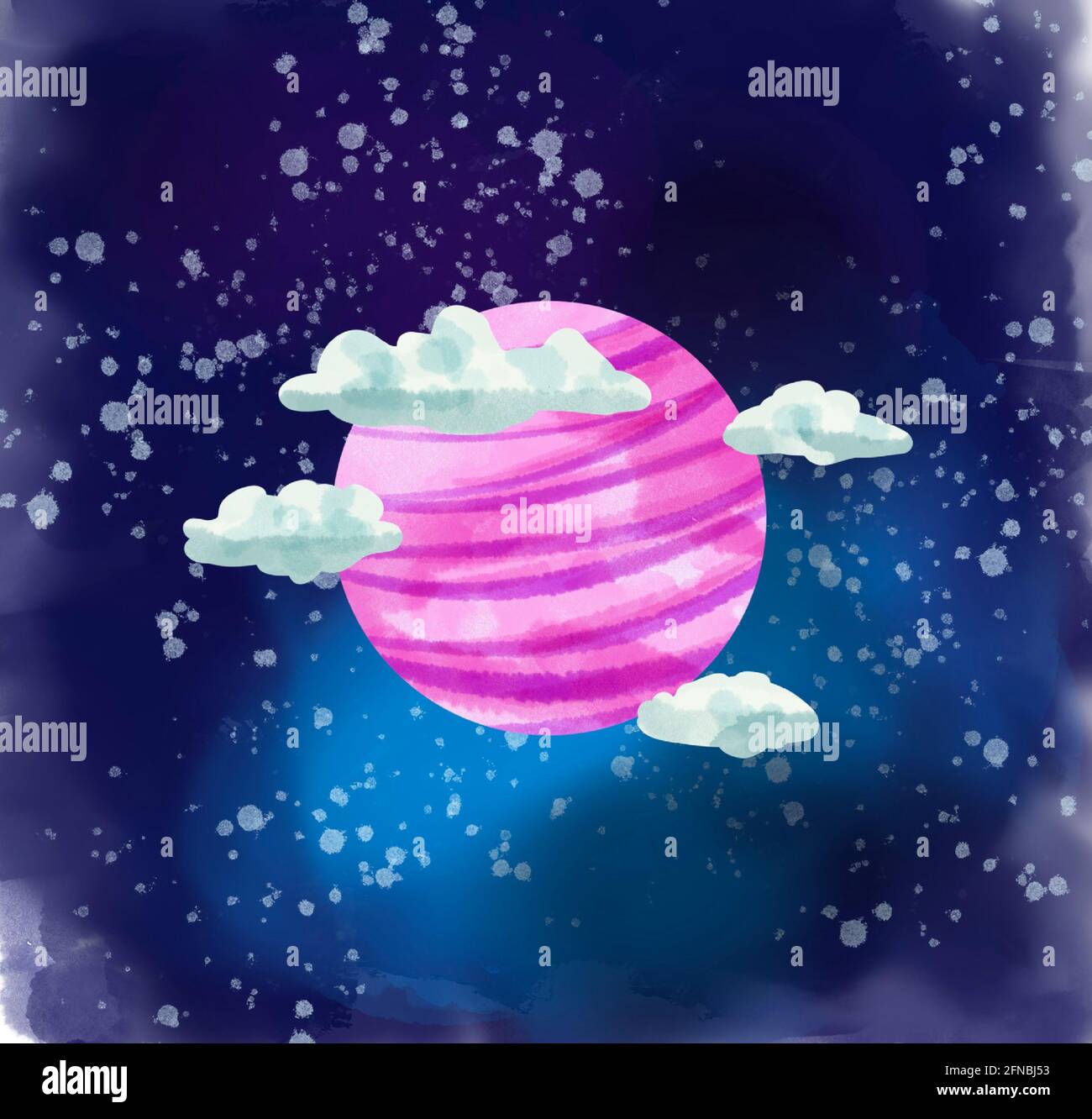 Comets In Space Clipart