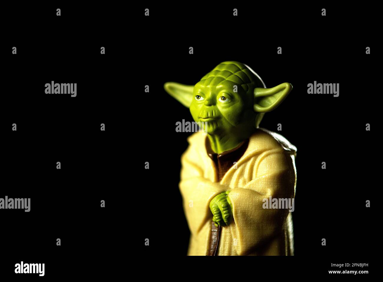 Riga,Latvia- May 16,2021: Master Yoda from Star Wars fictional ...