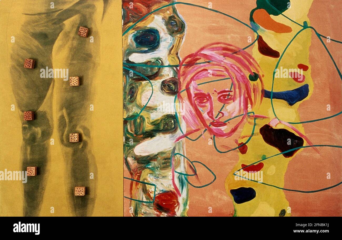 David salle hi-res stock photography and images - Alamy