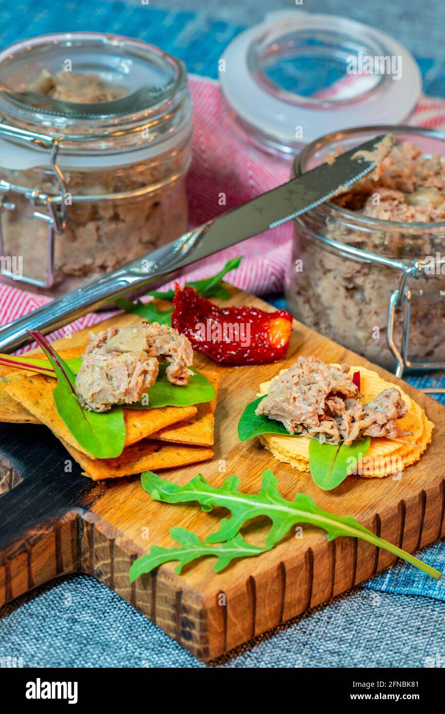 Pate cracker hi-res stock photography and images - Alamy