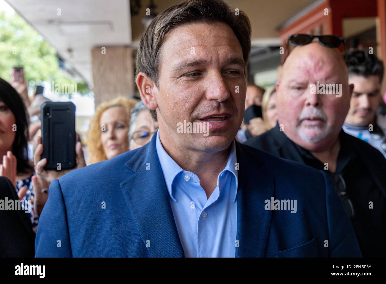 Florida Republican Governor DeSantis Attends Grand Opening of Fast ...