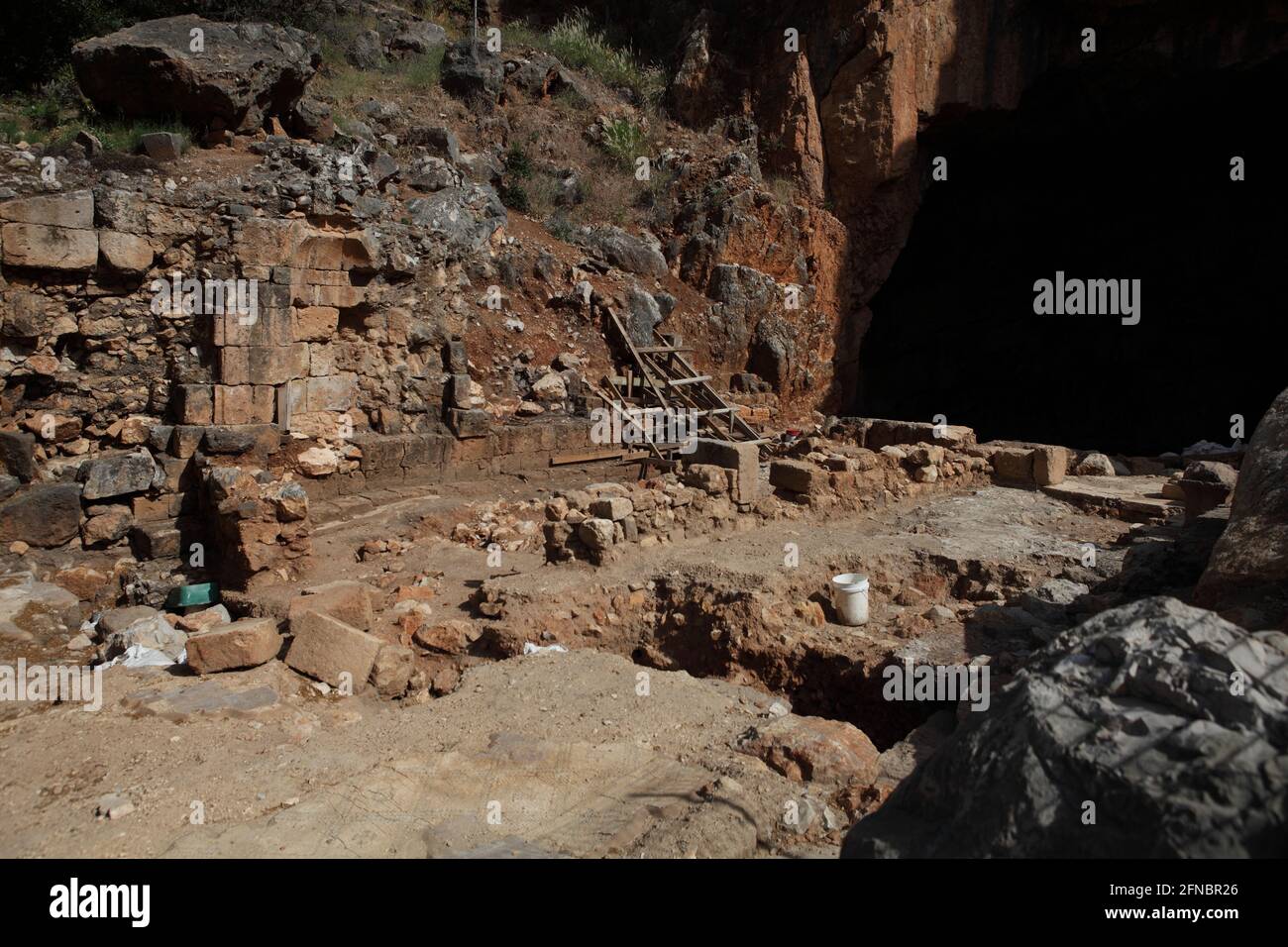 Remains of the temple of pan hi-res stock photography and images - Alamy