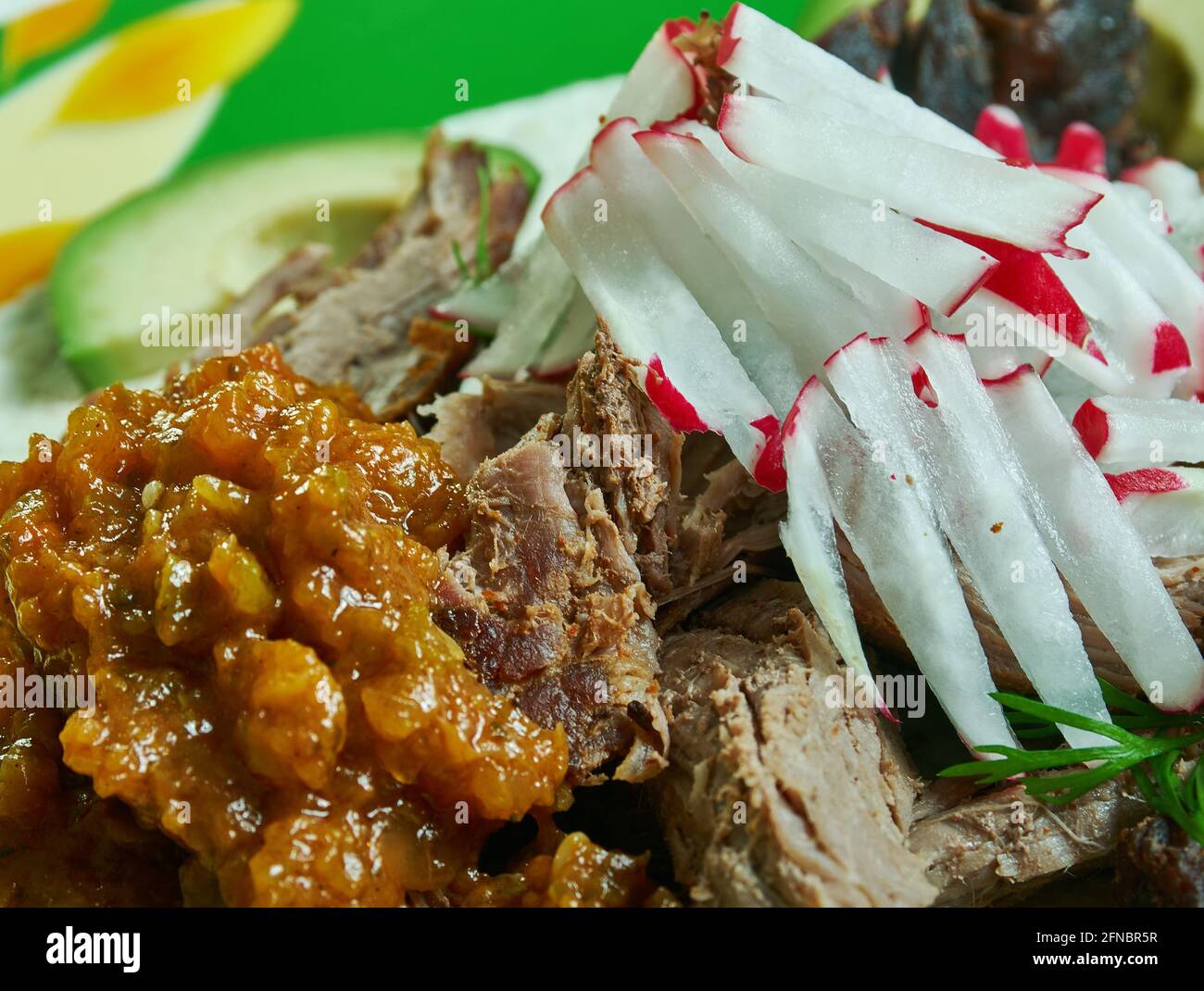 Suadero - Mexican cuisine, is a thin cut of meat Stock Photo - Alamy