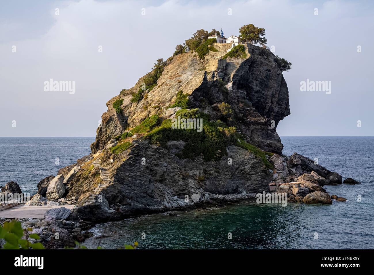 Featured in the hit film musical 'Mama Mia', the chapel of St John the ...