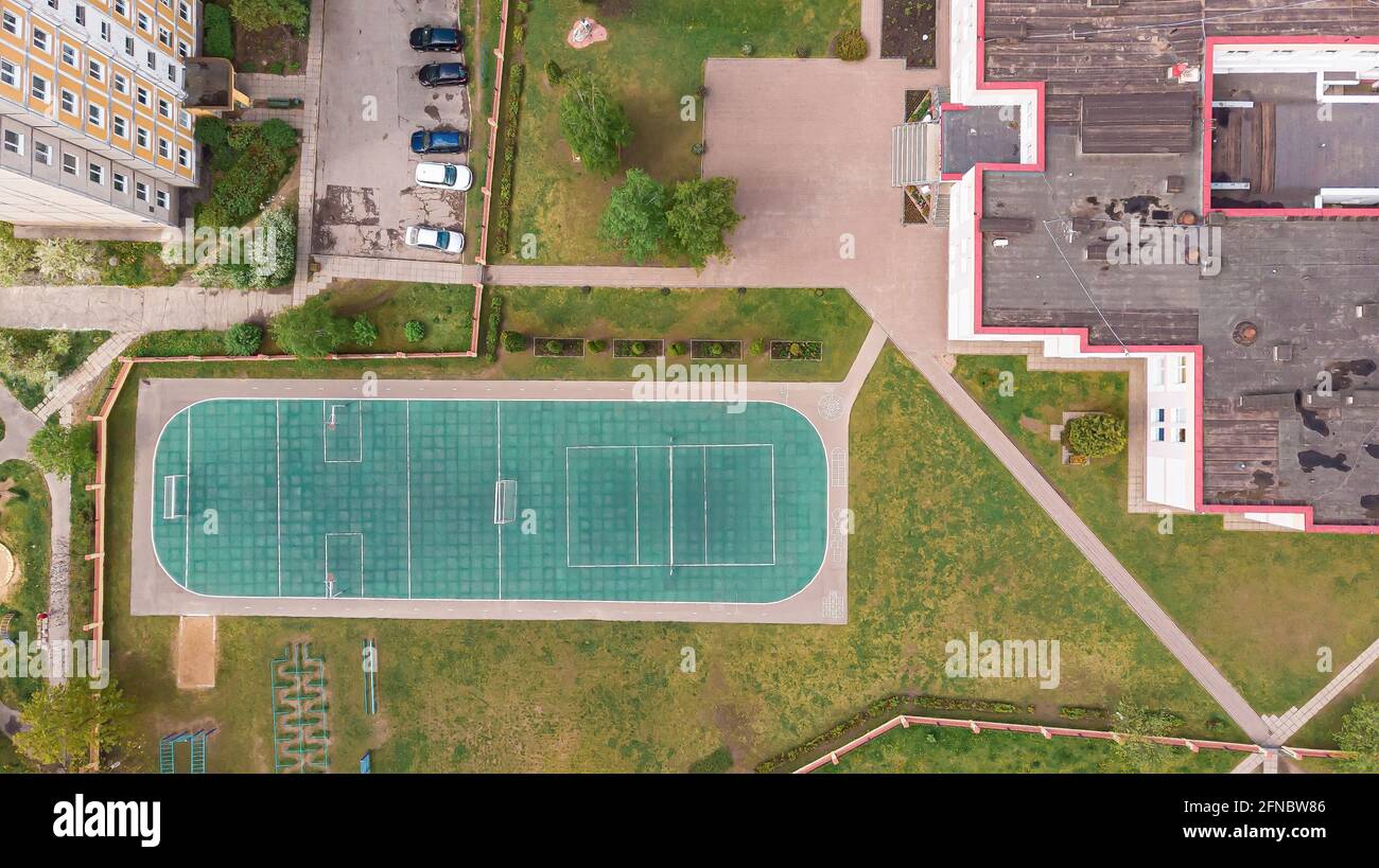 Stadium top view hi-res stock photography and images - Alamy