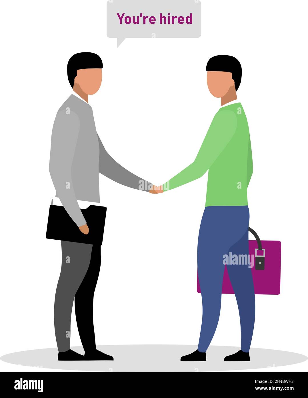 Hired european Stock Vector Images - Alamy