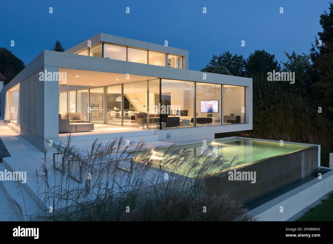 Minimalist house exterior germany hi-res stock photography and images ...