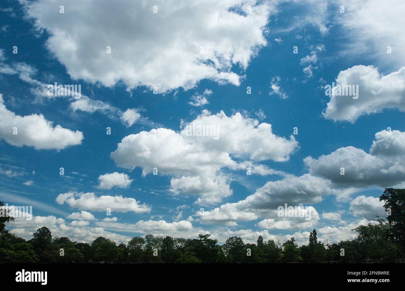 Weather: Gathering cumulus clouds bring the promise of Summer rain ...