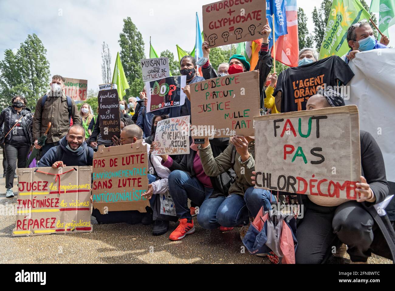 Paris, France. 15th May, 2021. Ninth edition of the international march ...
