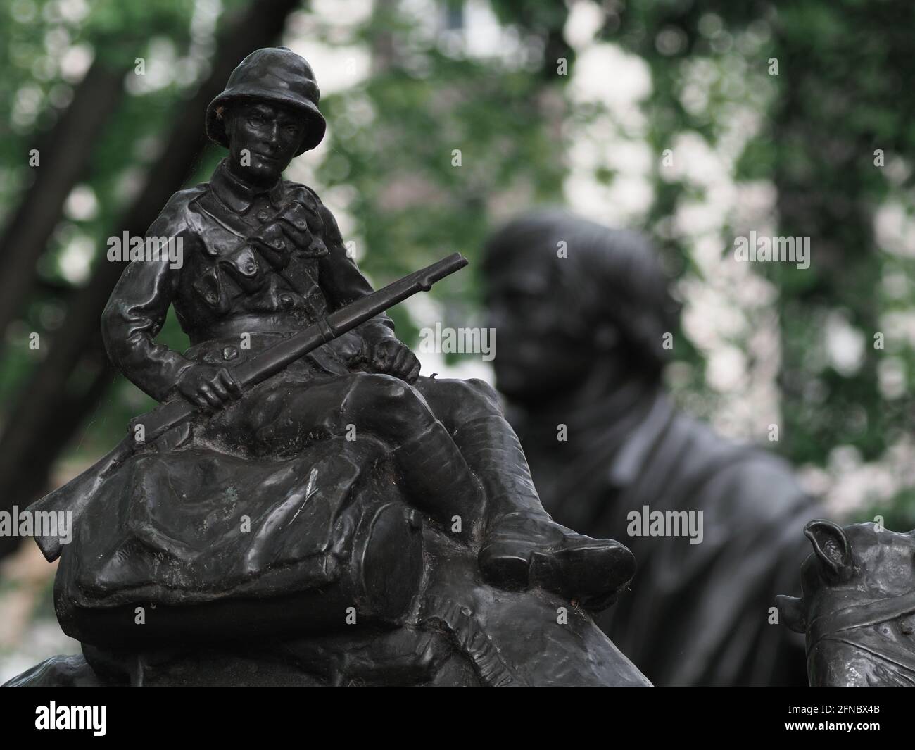 Camel Corps Memorial Stock Photo - Alamy
