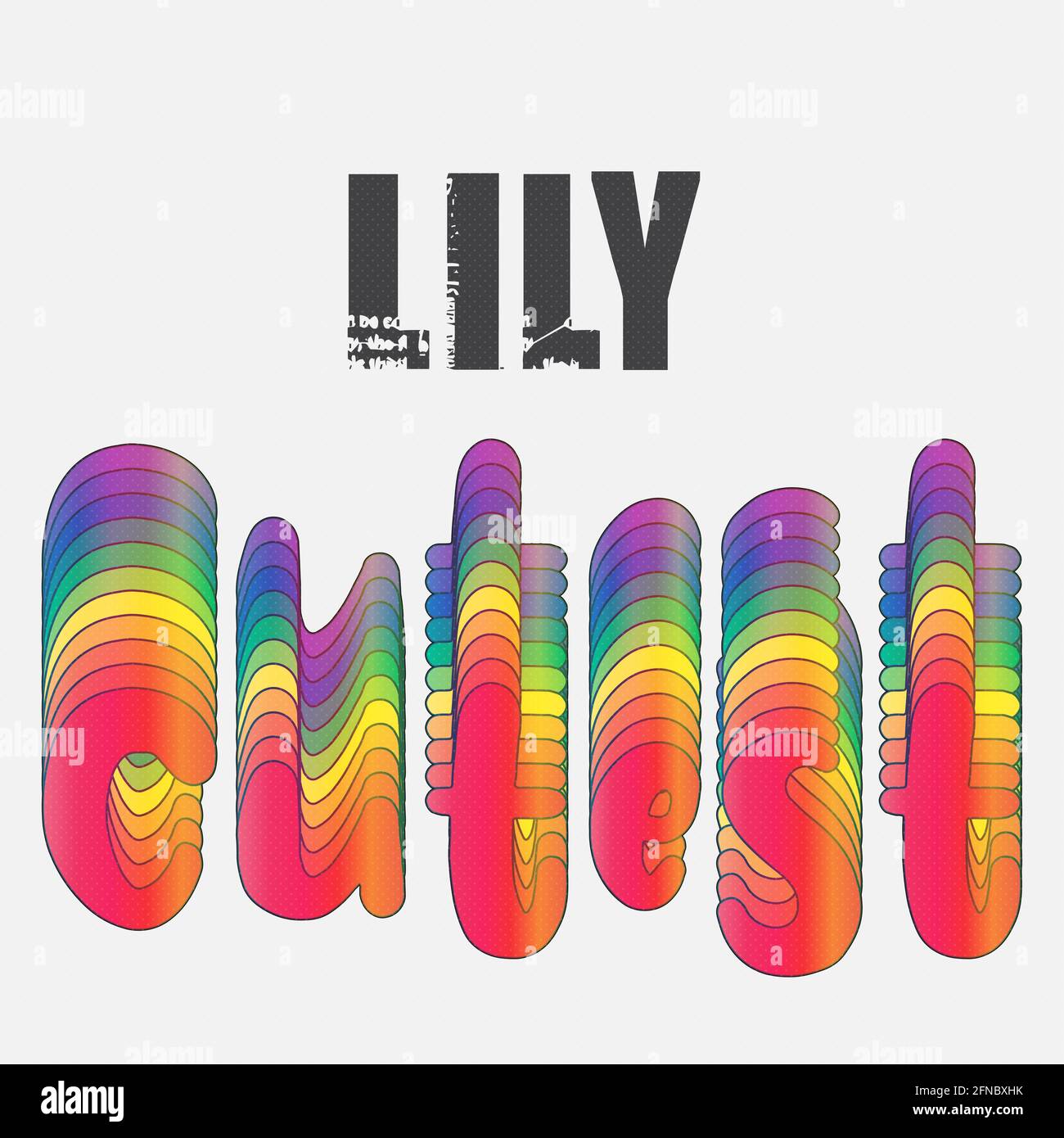 Lily Name Design High Resolution Stock Photography and Images - Alamy