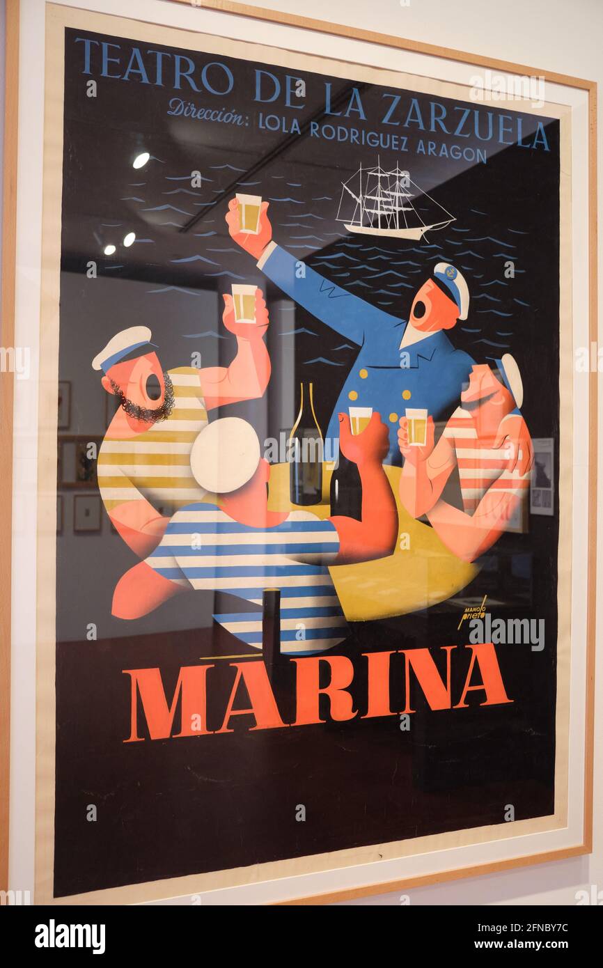 Manuel Prieto art poster Stock Photo - Alamy