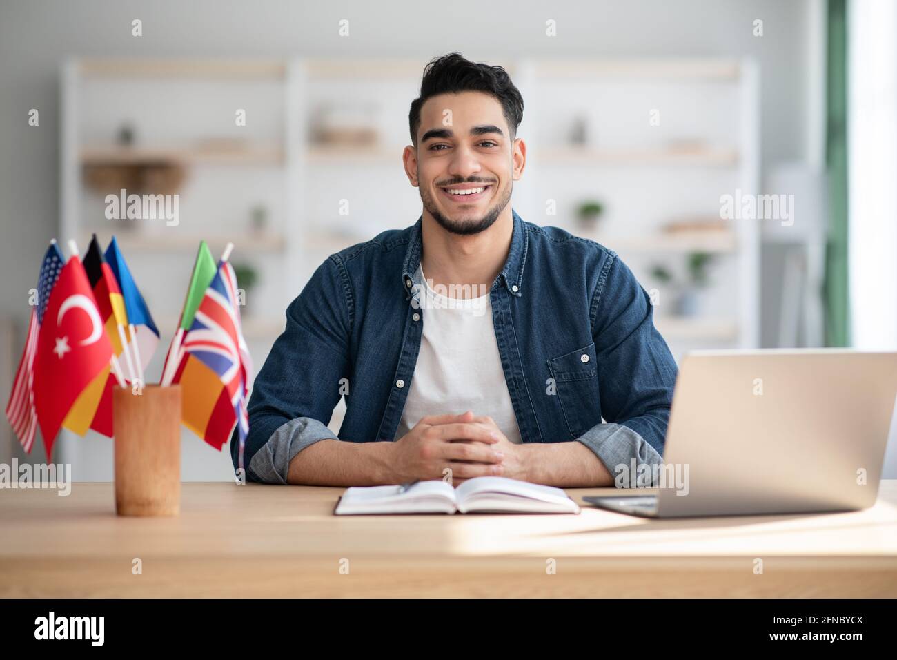 Cheerful guy having fun hi-res stock photography and images - Alamy