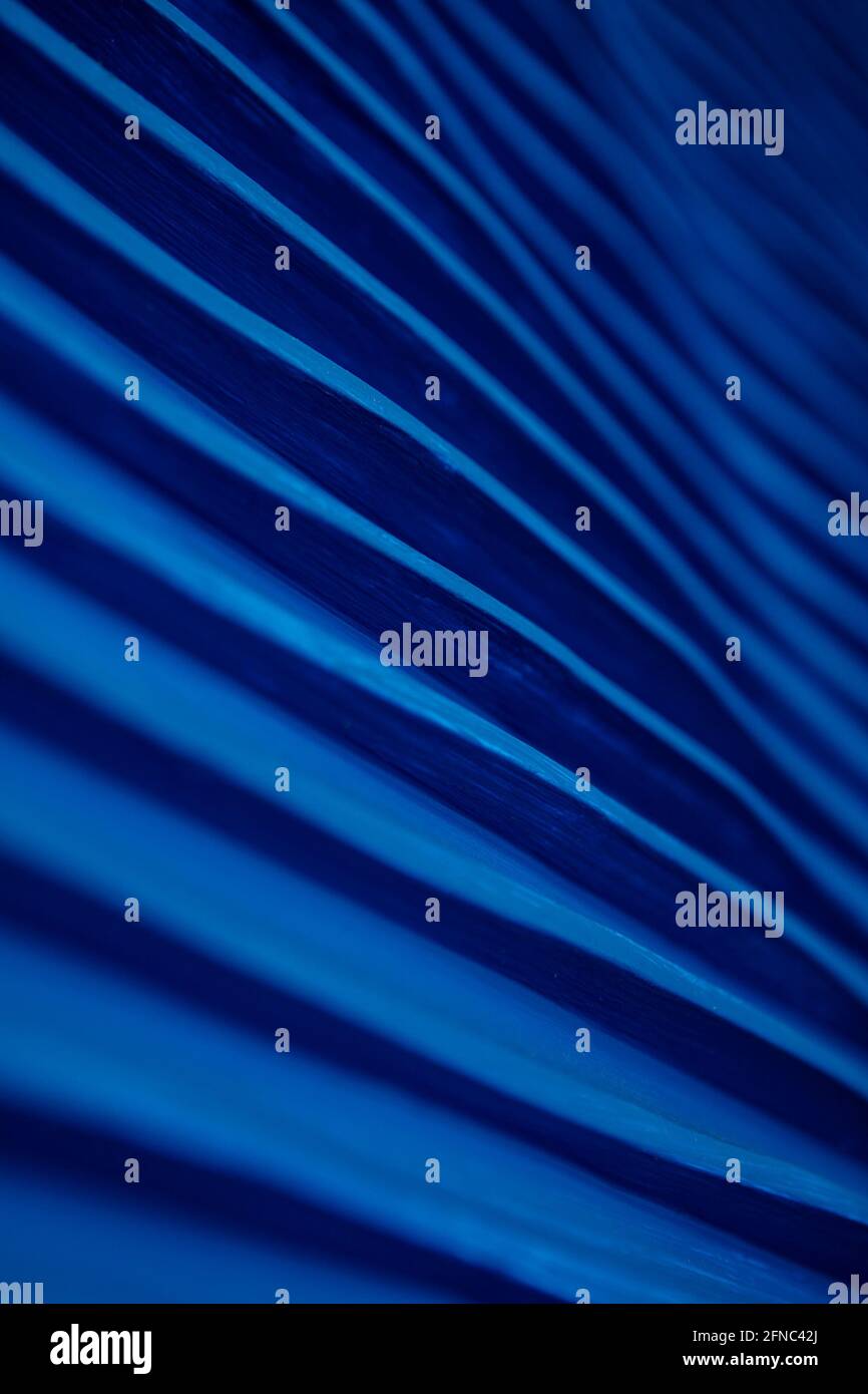 Decorative background blue color, striped texture upper and lower ...