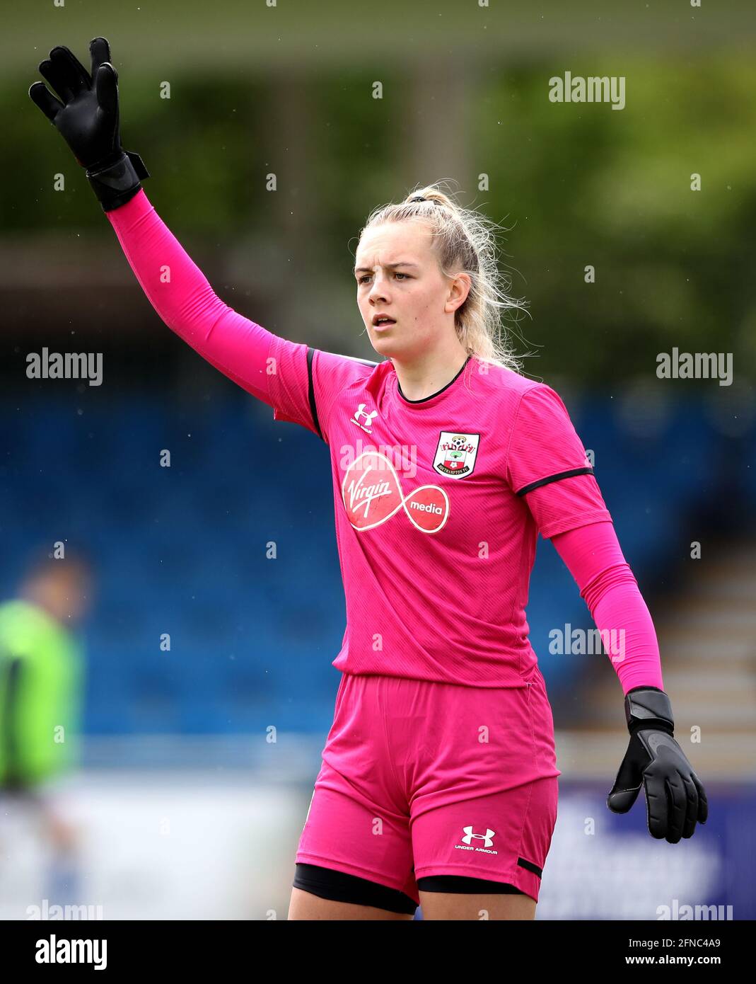 Southampton goalkeeper Kayla Rendell during the Vitality Women's FA Cup ...