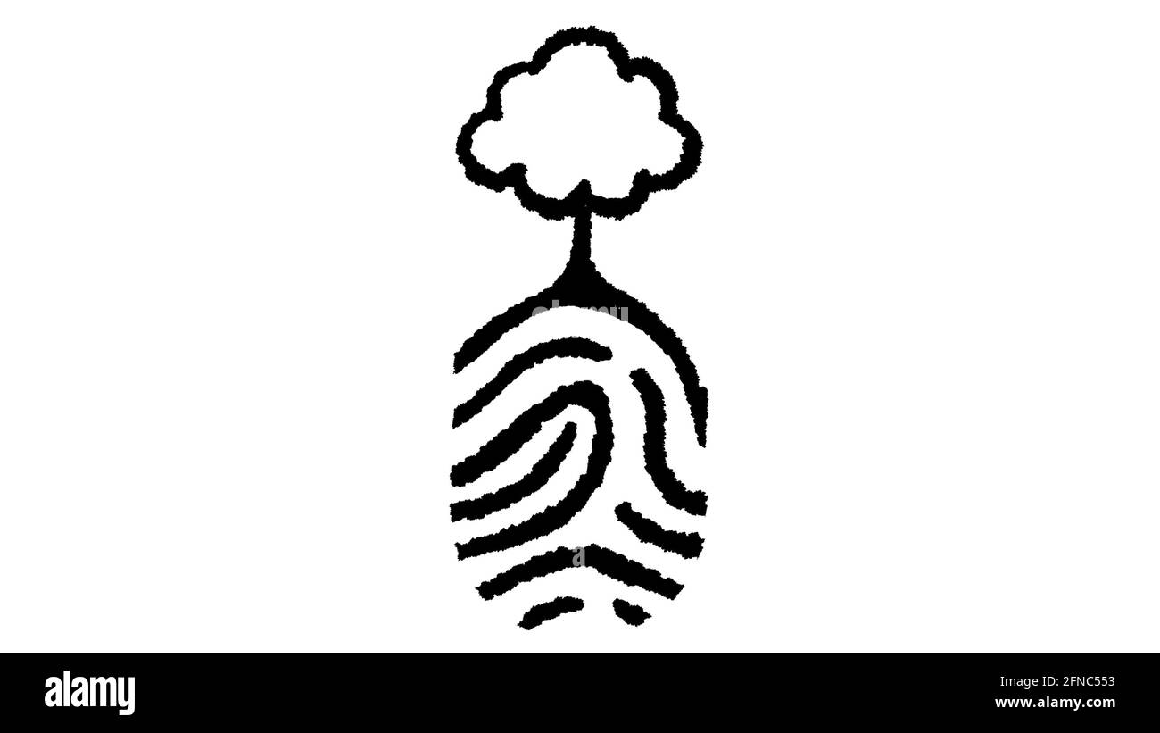 Nature background animation Black and White Stock Photos & Images - Alamy