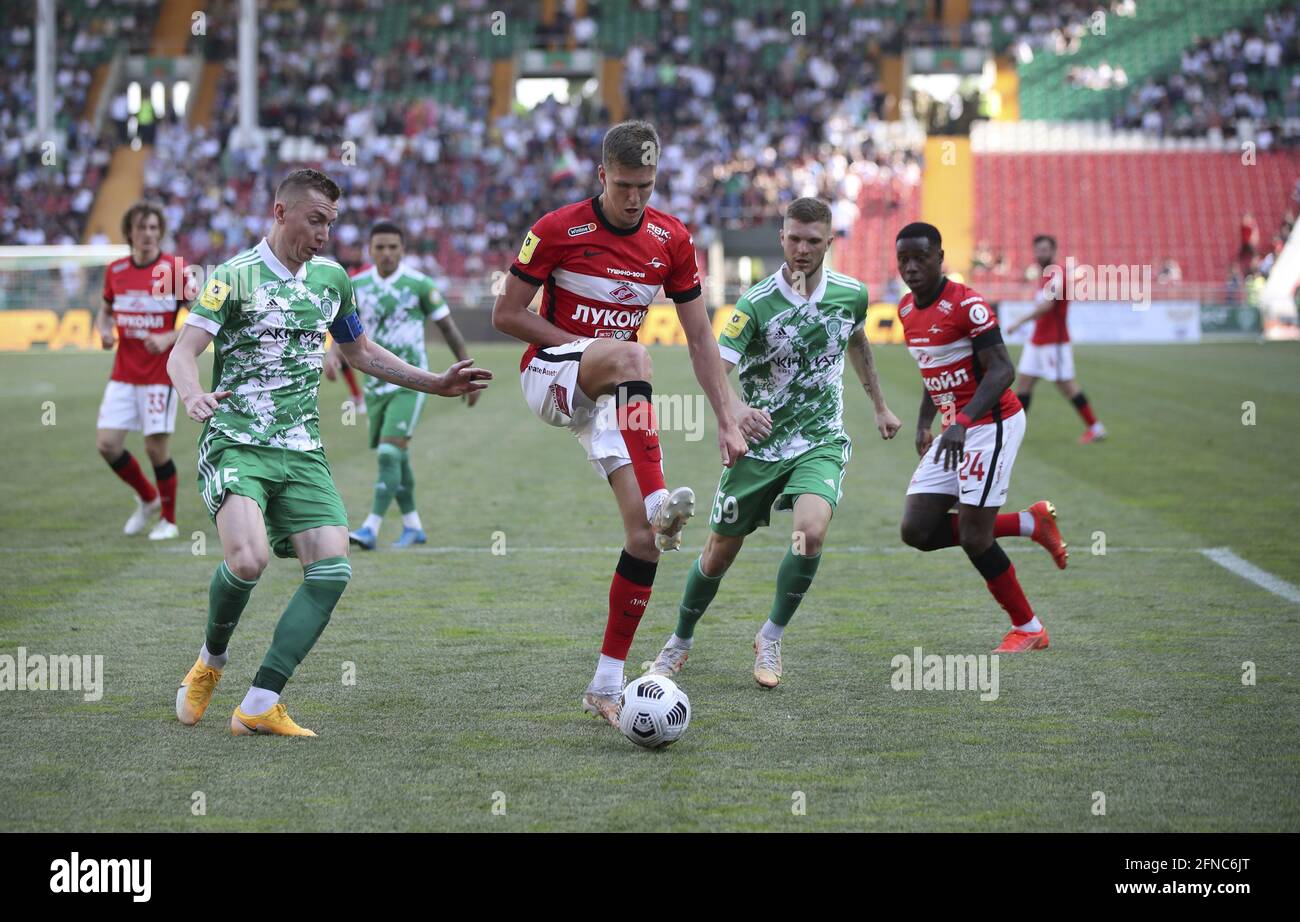 GROZNY, RUSSIA, MAY 16, 2021. The 2020/21 Russian Football Premier ...