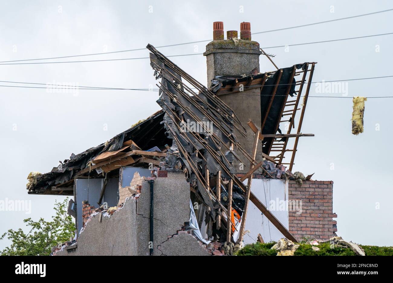 Heysham explosion hi-res stock photography and images - Alamy