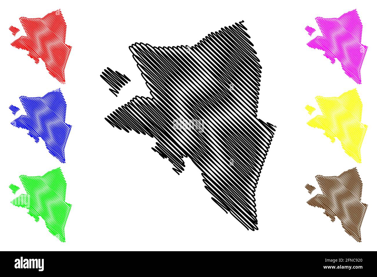 Aana District, Upolu island (Independent State of Samoa, Western Samoa ...