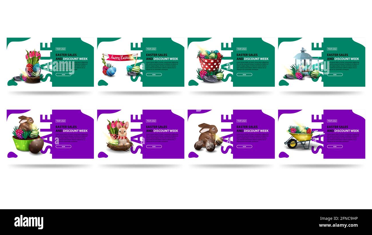 Vector banners on space Cut Out Stock Images & Pictures - Alamy