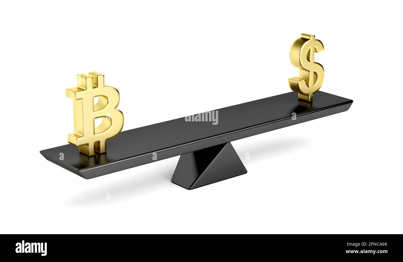 Bitcoin scale hi-res stock photography and images - Alamy