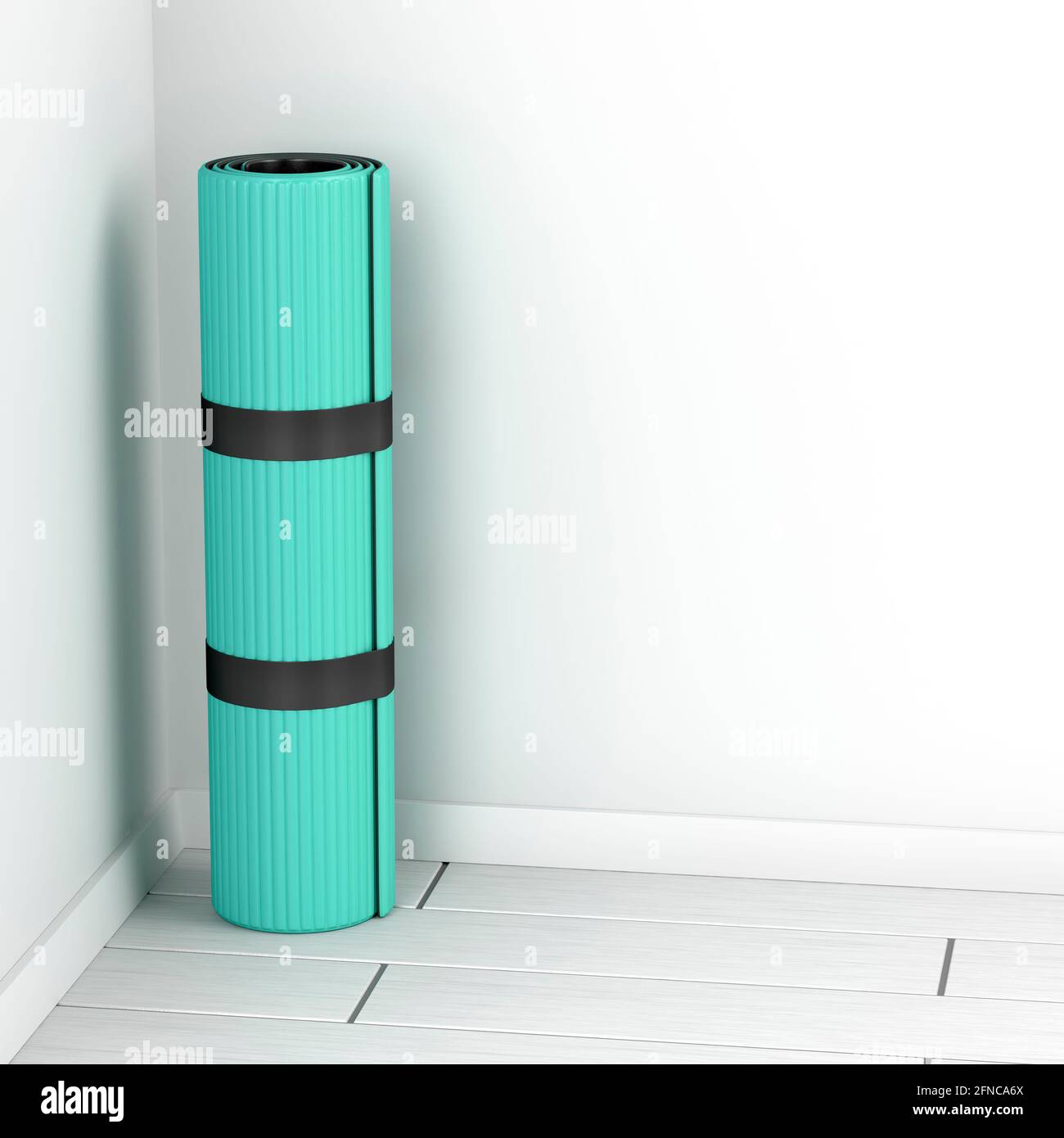 Fitness gym mat roll hi-res stock photography and images - Alamy