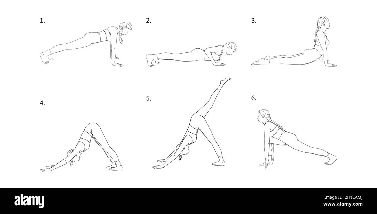 Yoga Vinyasa Poses