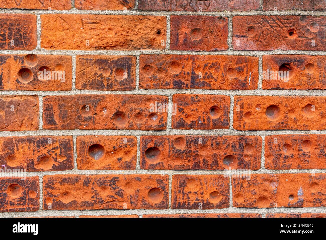 Bricks with holes hi-res stock photography and images - Alamy