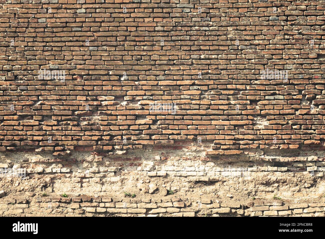 old castle brick wall texture, vintage real background for your design ...